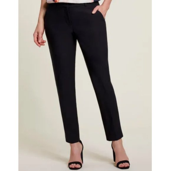 Tribal | Pants & Jumpsuits | Nwt Tribal Signature Slim Ankle Pant Black ...